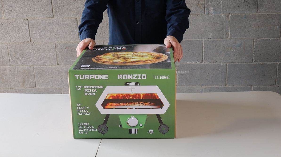 Unboxing The Turpone Ronzio 12” Rotating Pizza Oven